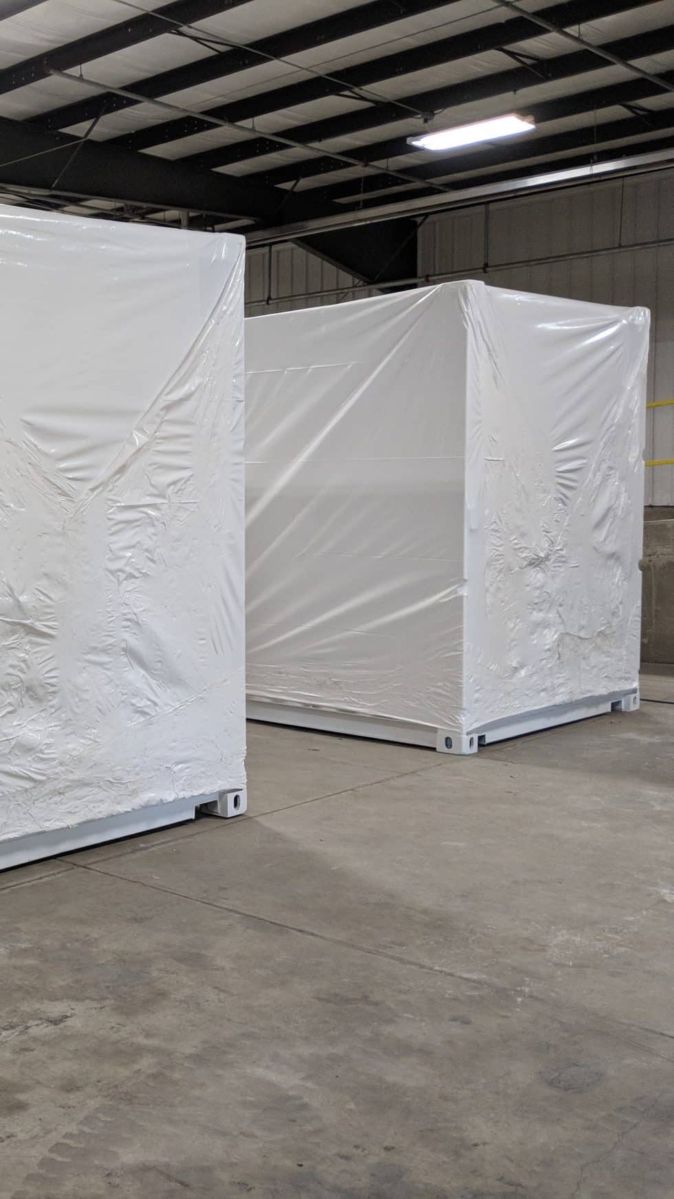 Modular Building Shrink Wrap Services | KCM Shrink Wrap