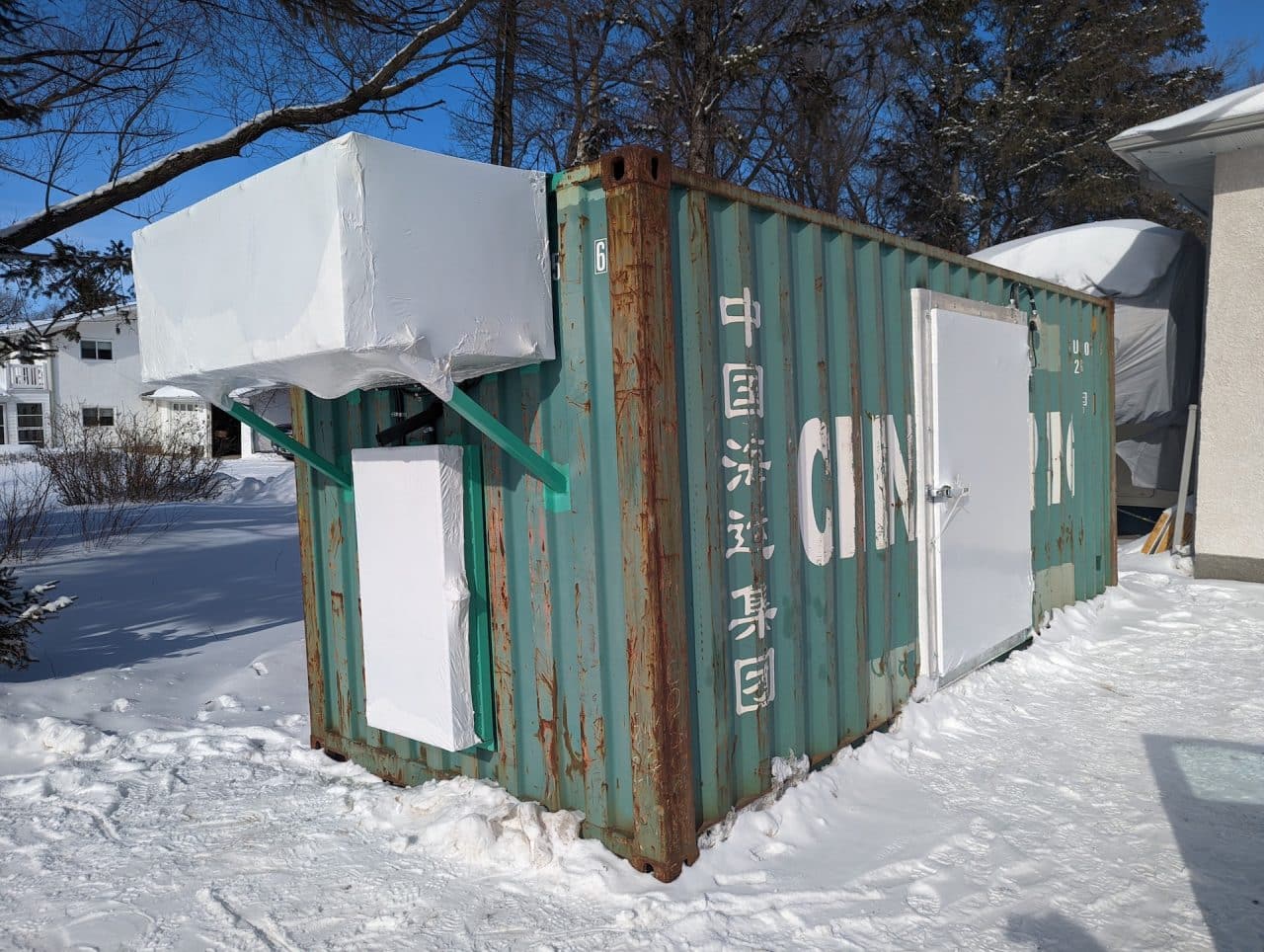 Modular Building Shrink Wrap Services | KCM Shrink Wrap